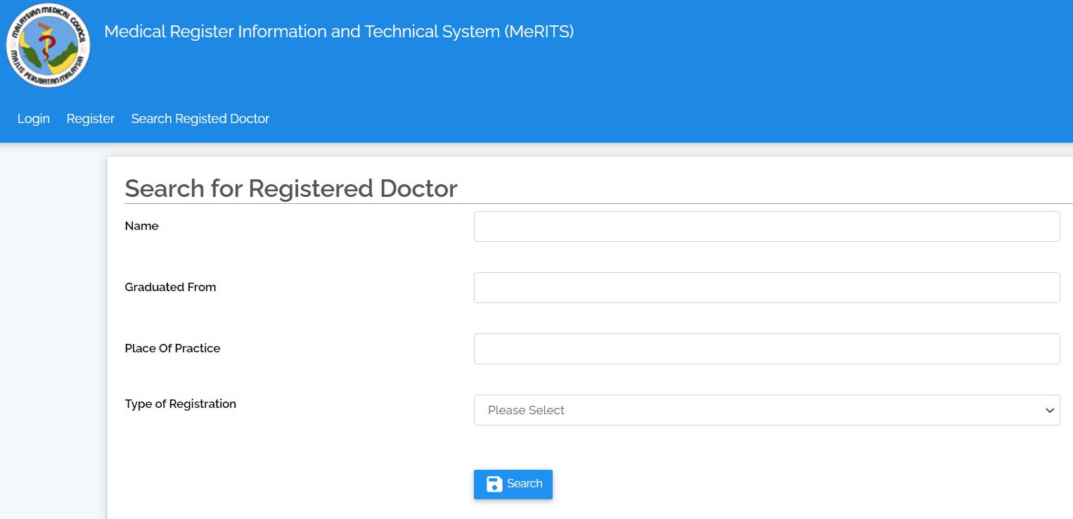 How To Check Malaysian Medical Council Registration Number at Angela ...